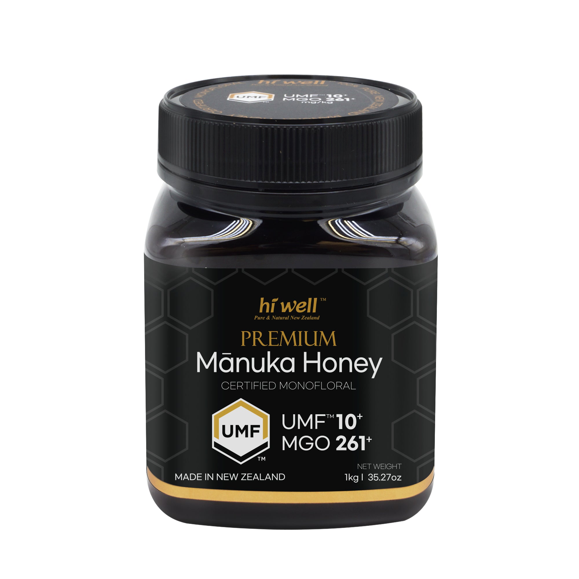 Hi Well Manuka Honey UMF 10+ 1000g – NZGIFT