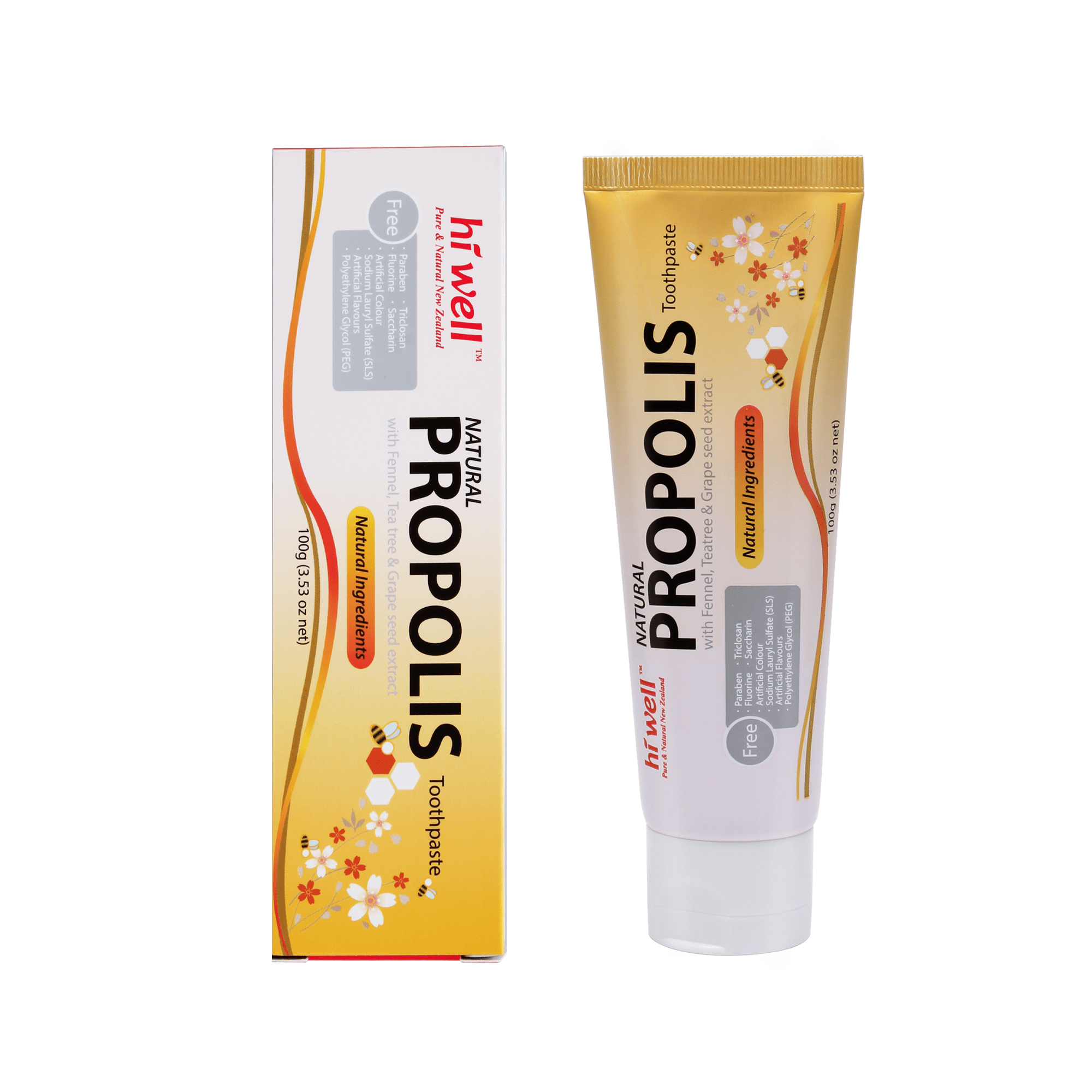 Hi Well Propolis Toothpaste 100g – NZGIFT